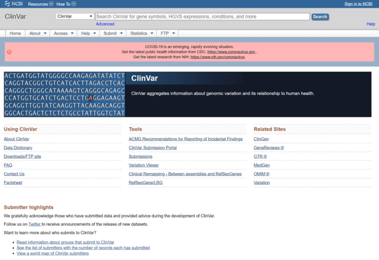 Cómo usar ClinVar: un tutorial para principiantes [JULY 2020]