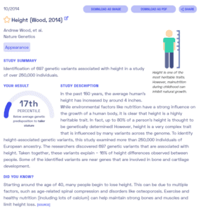 Is height genetic? | Decode your DNA and learn about your risks!